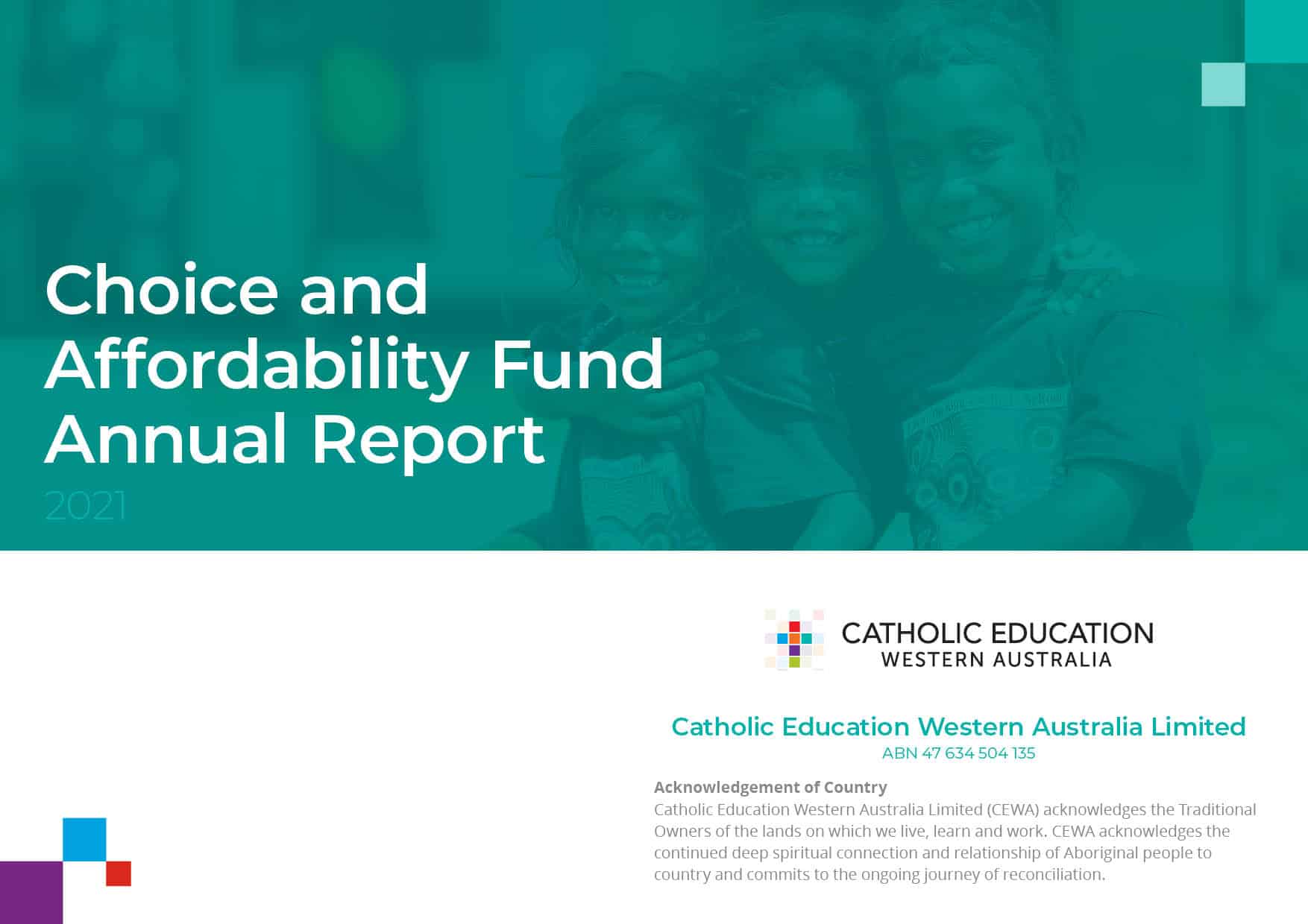 Choice and Affordability Fund Annual Report 2021 - CEWA