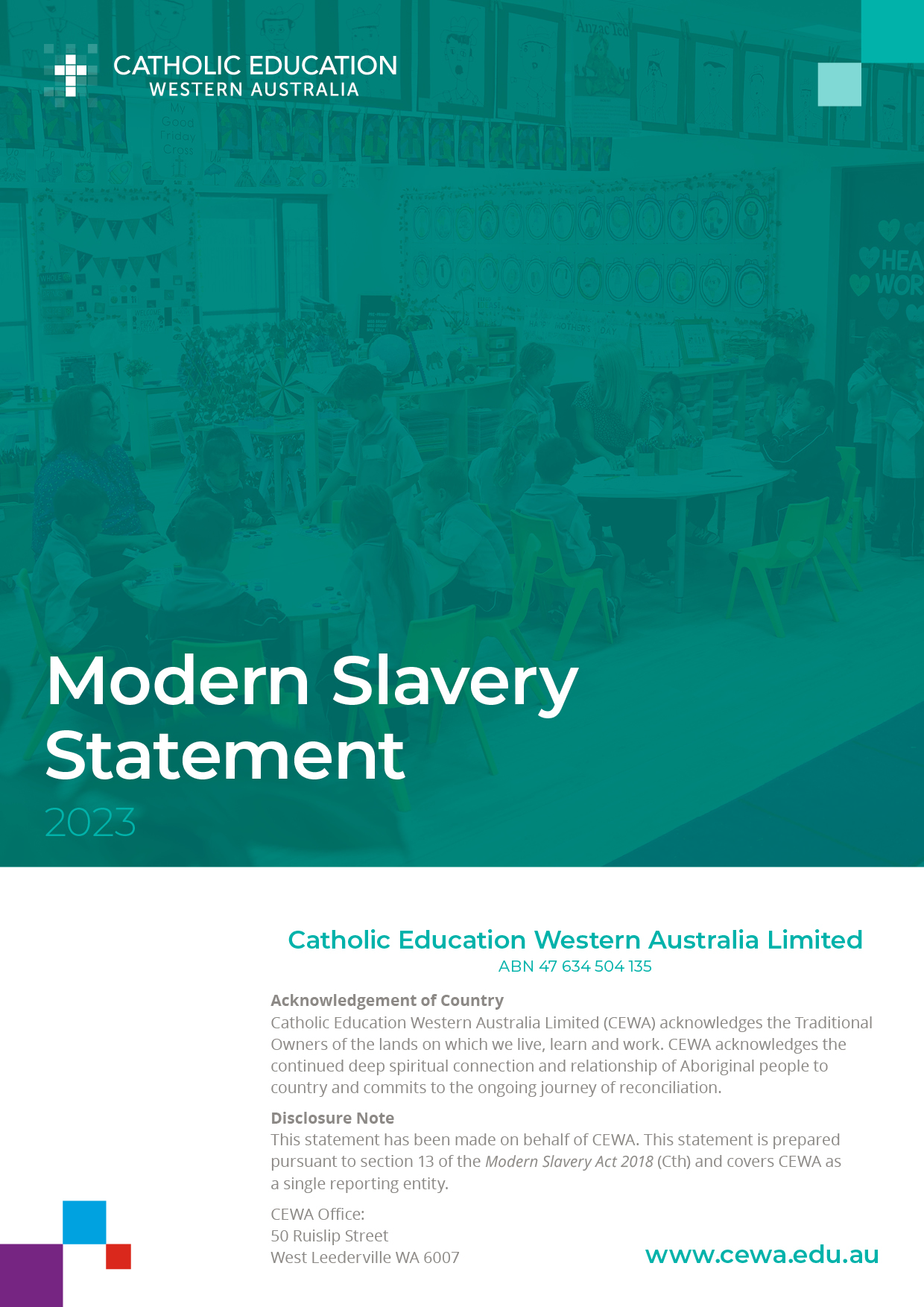 Modern Slavery Statement 2023 - CEWA